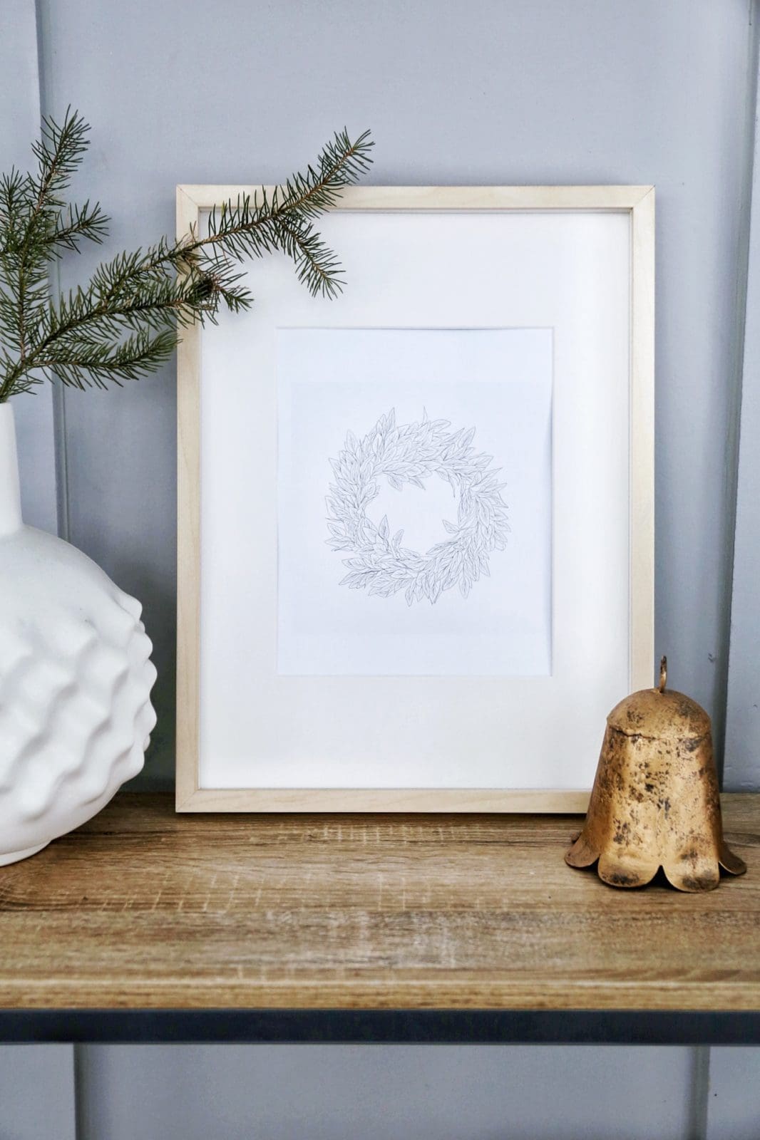 3 Free Winter Holiday Art Prints - The Ginger Home