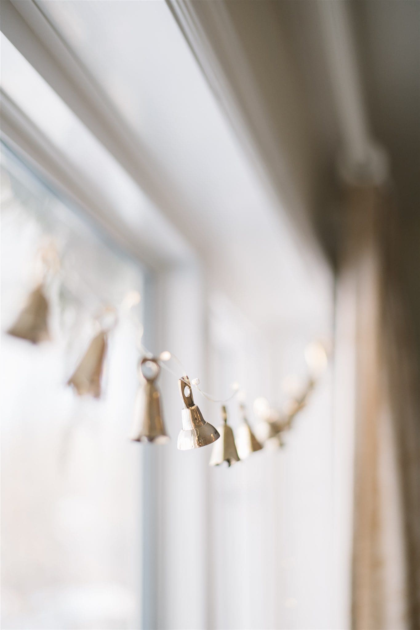 Easy DIY Brass Bell Garland - The Ginger Home