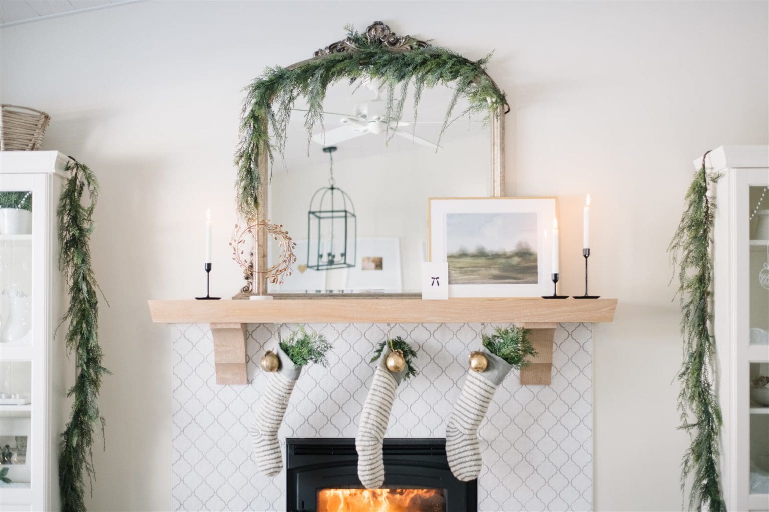 Holiday Greenery Decorating Ideas & Sources - The Ginger Home