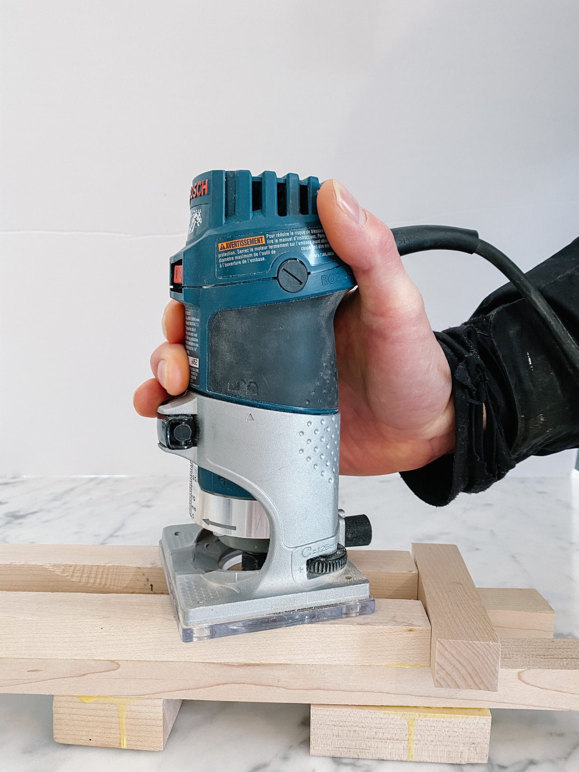 DIY Rolling Library Ladder Tutorial - The Ginger Home