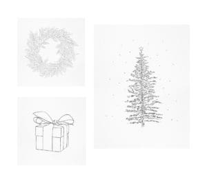 3 Free Winter Holiday Art Prints - The Ginger Home