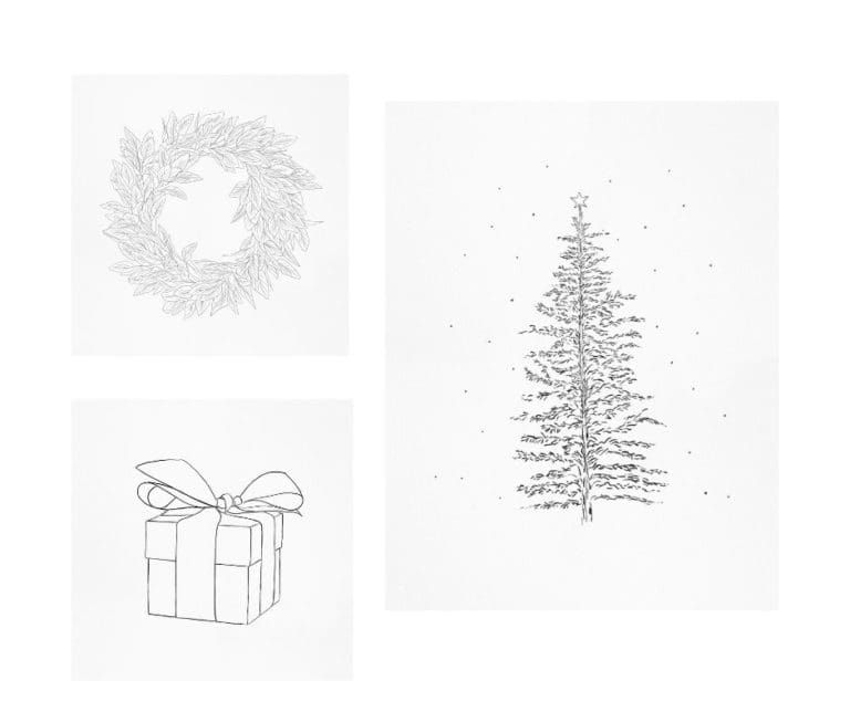 3 Free Winter Holiday Art Prints - The Ginger Home
