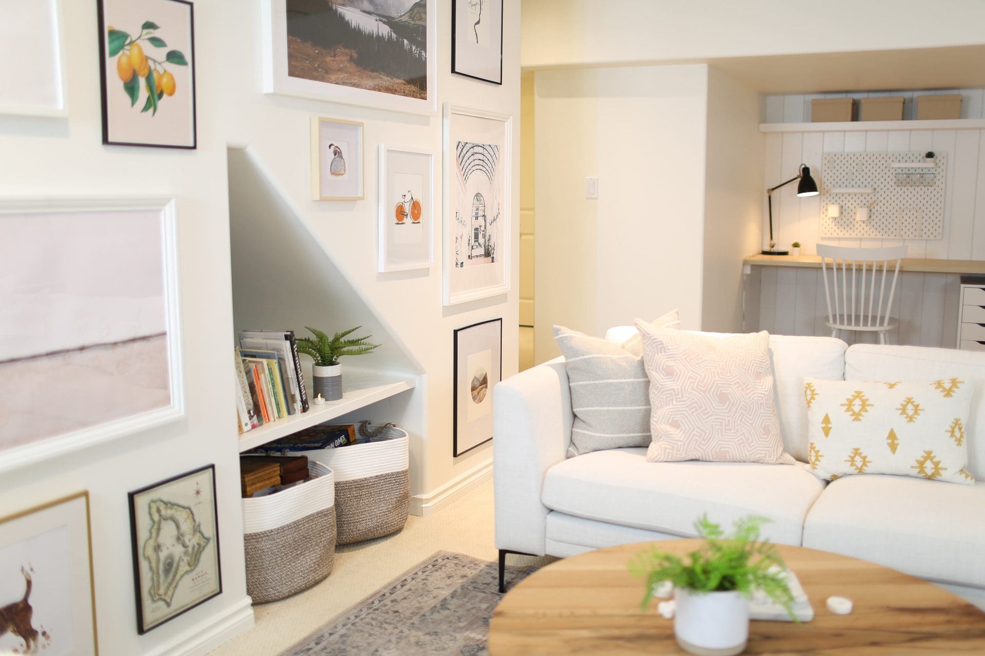 7 Ways to Create a Cozy Basement Family Room - The Ginger Home