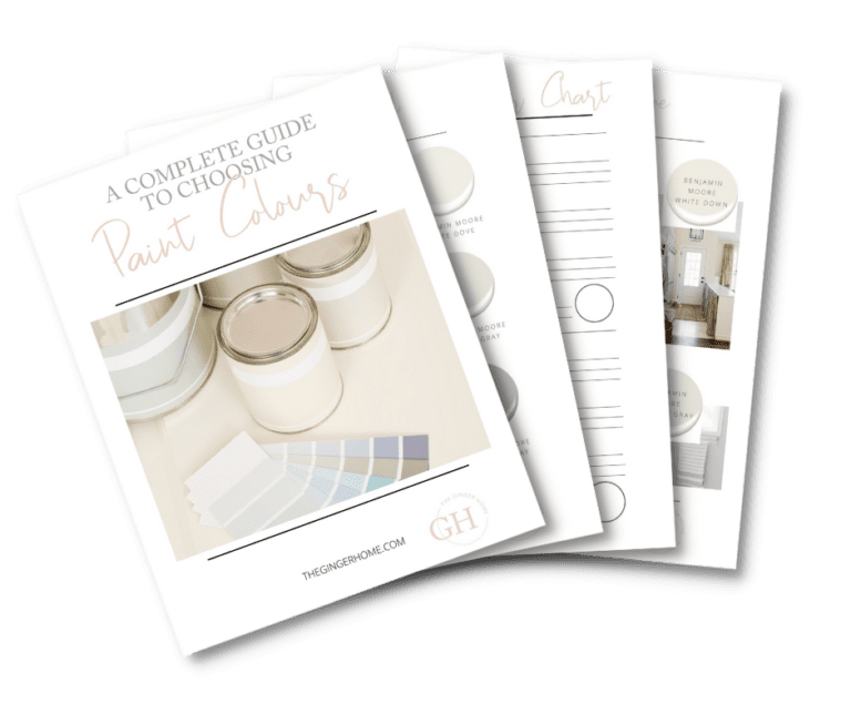 The Best Interior Paint Colours for your Home - The Ginger Home