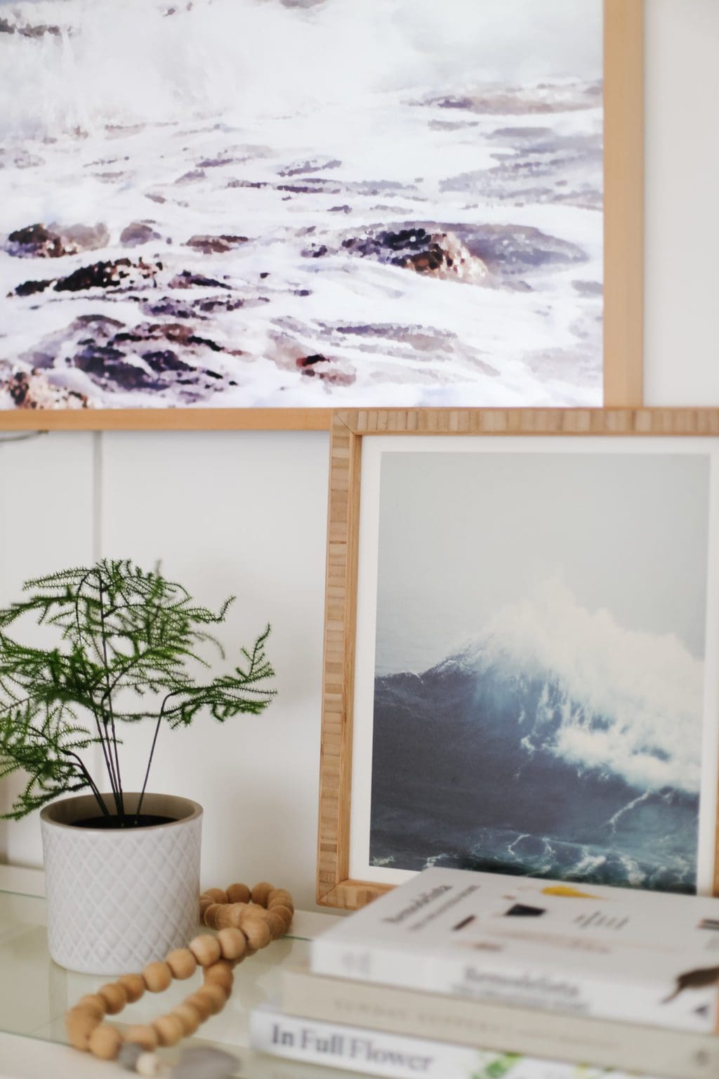 How to Add Art to Your TV + 3 Free Art Prints - The Ginger Home