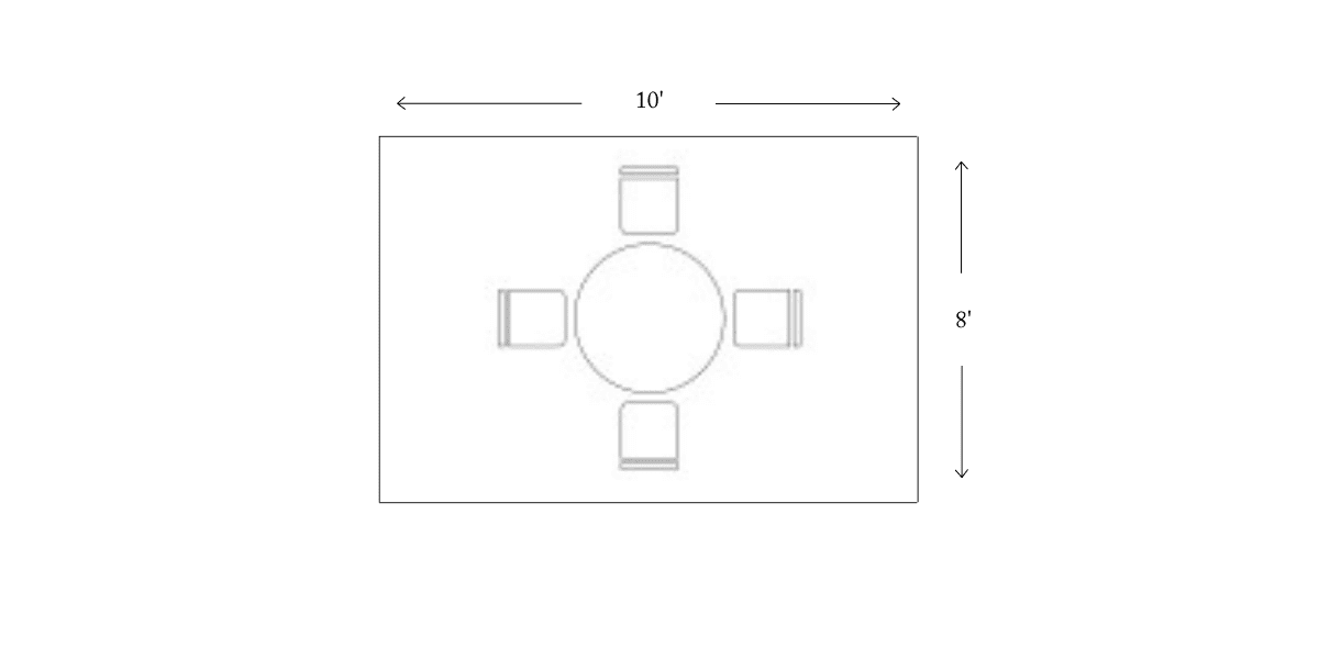How to Choose the Correct Area Rug Size - The Ginger Home