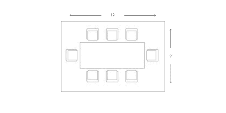 How to Choose the Correct Area Rug Size - The Ginger Home